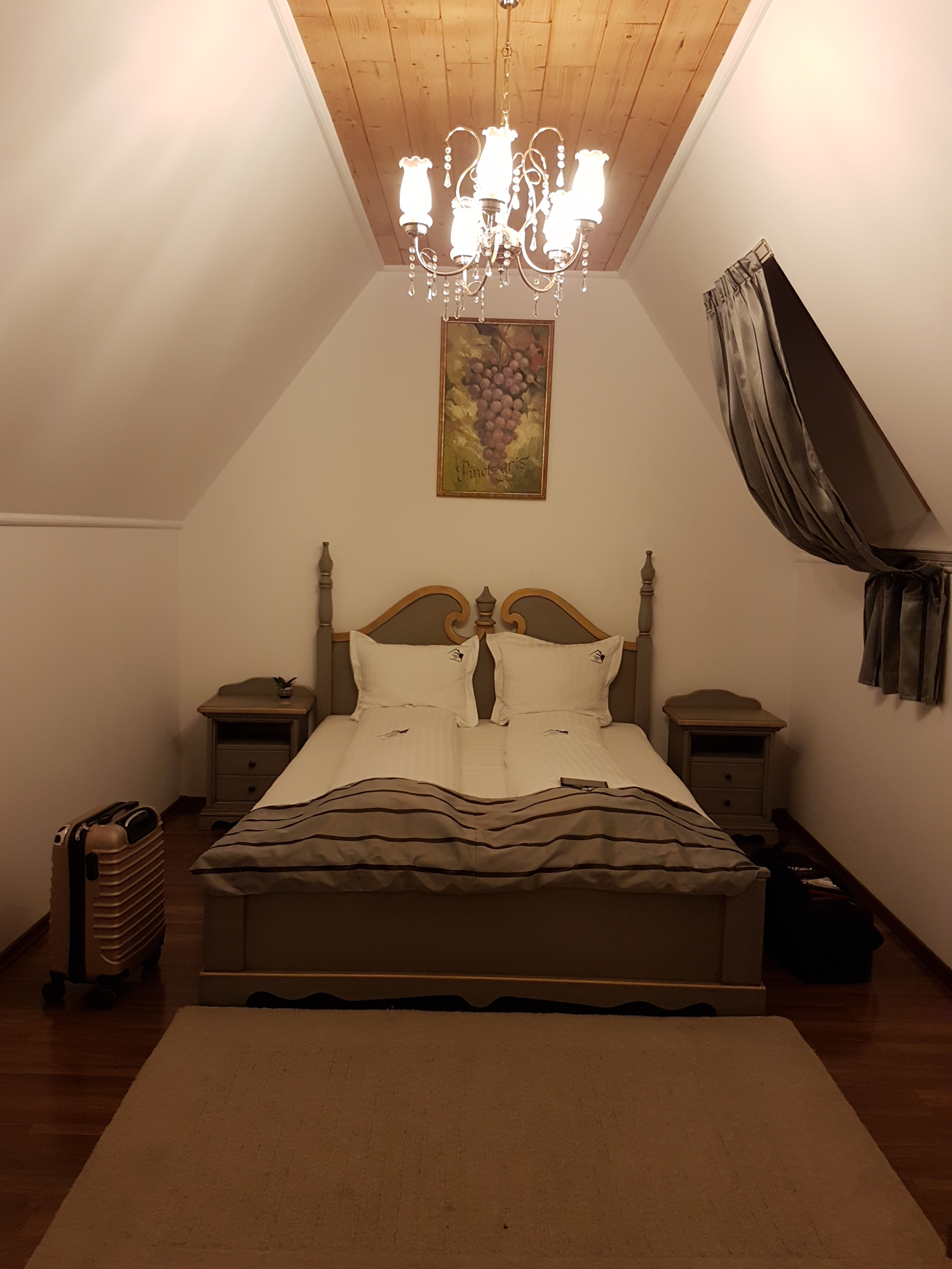 Pinot Gri – camera cu pat matrimonial Cabana dintre Vii – Corina Costache